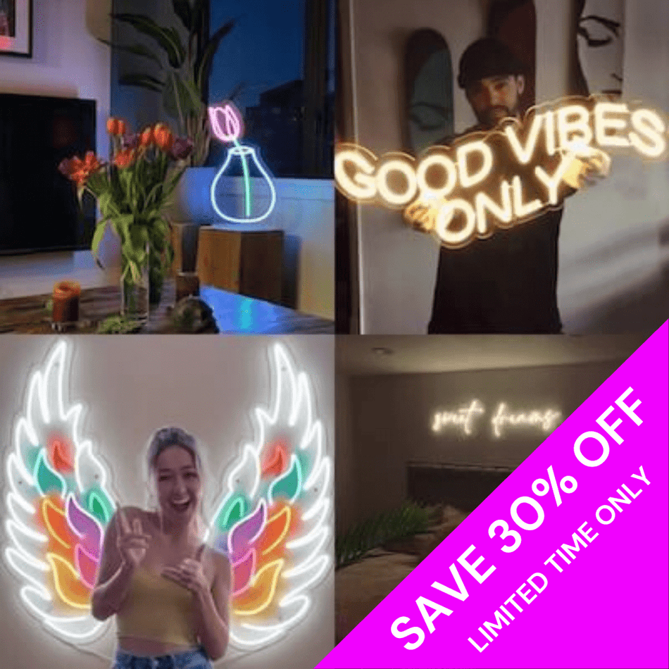 Custom Neon Signs | Upload Your Custom Neon Design | Neon Mfg.