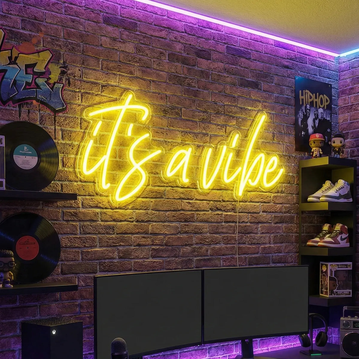 It's A Vibe LED Neon Sign – Neon Mfg.