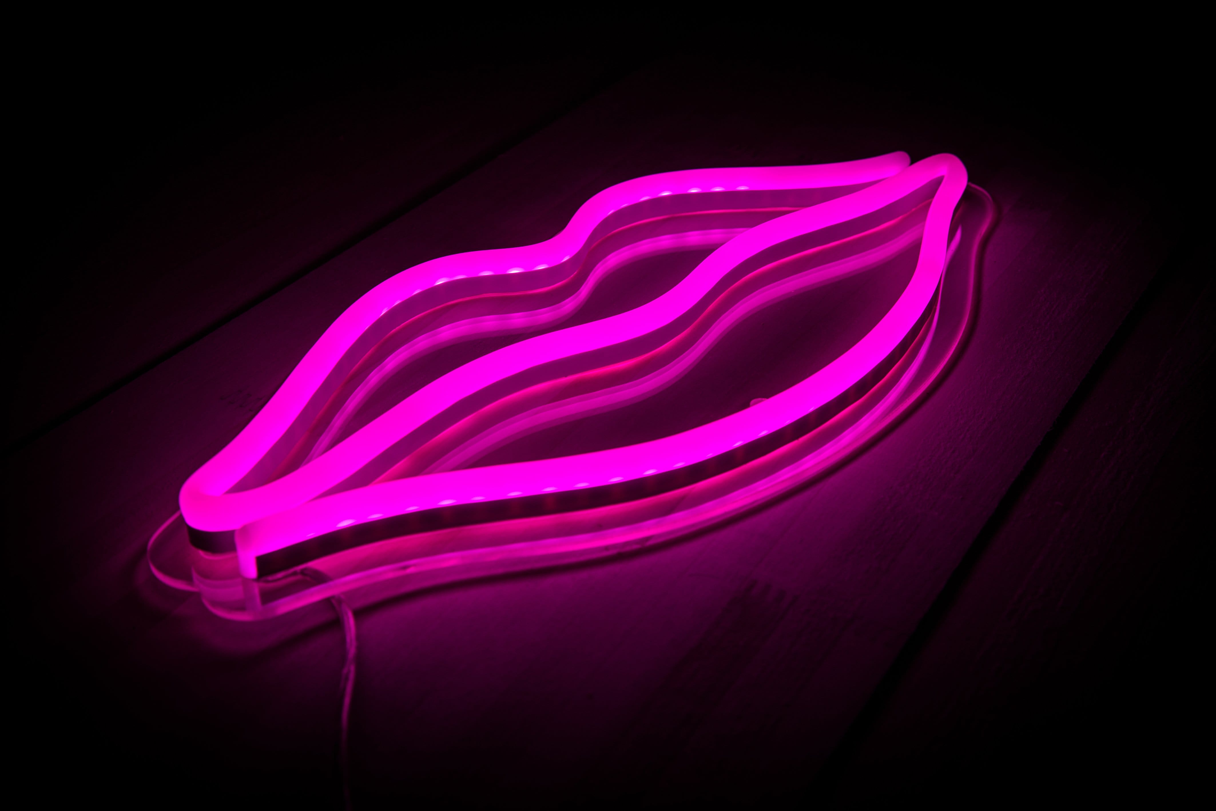 The End Sign Neon