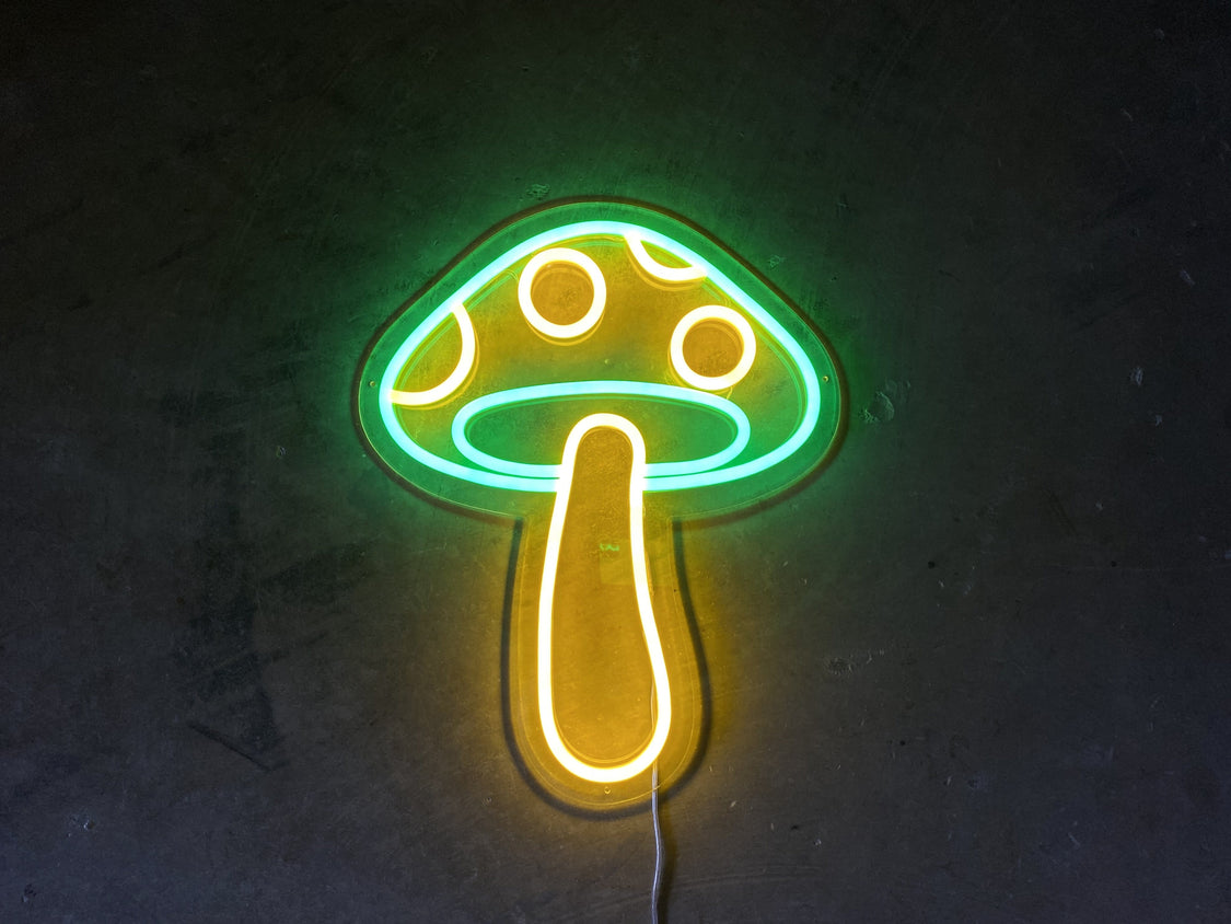 Toadstool Mushroom LED Neon Sign – Neon Mfg.