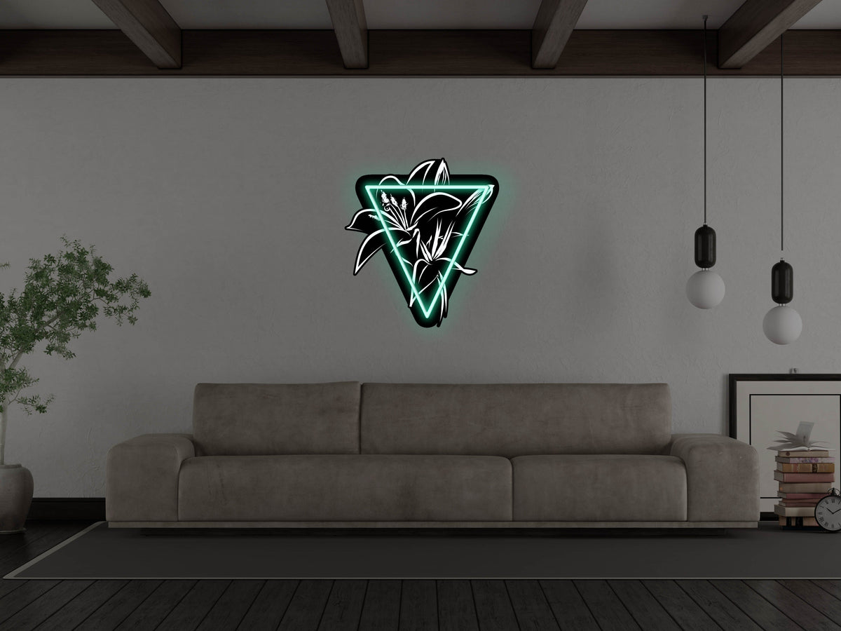 Lilly LED Neon Sign - Neon Mfg.