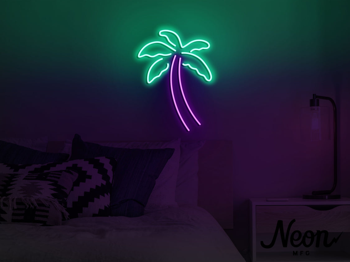 Palm Tree LED Neon Sign – Neon Mfg.