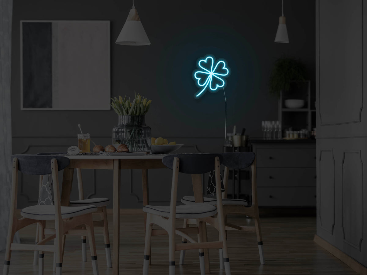 Four Leaf Clover LED Neon Sign - Neon Mfg.