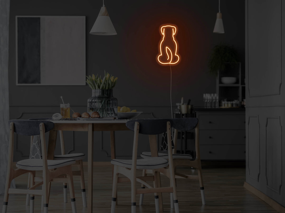 Dog LED Neon Sign - Neon Mfg.