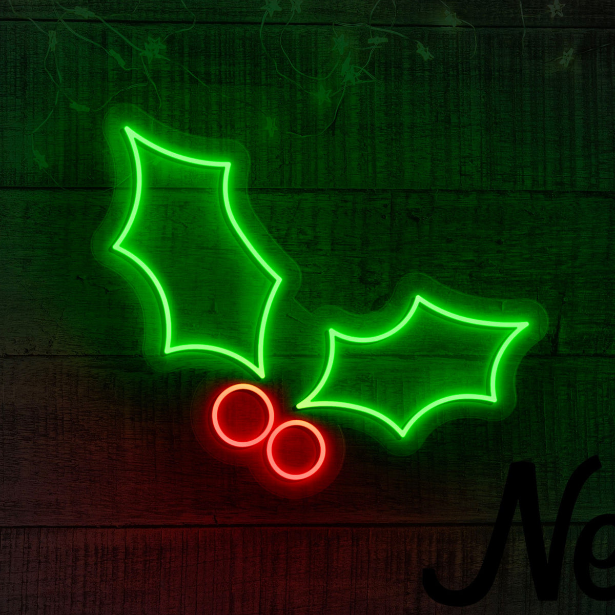 Holly LED Neon Sign - Neon Mfg.