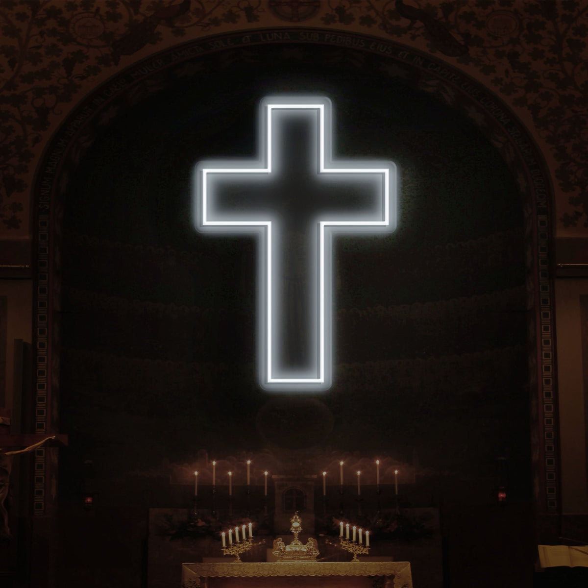 Cross LED Neon Sign – Neon Mfg.