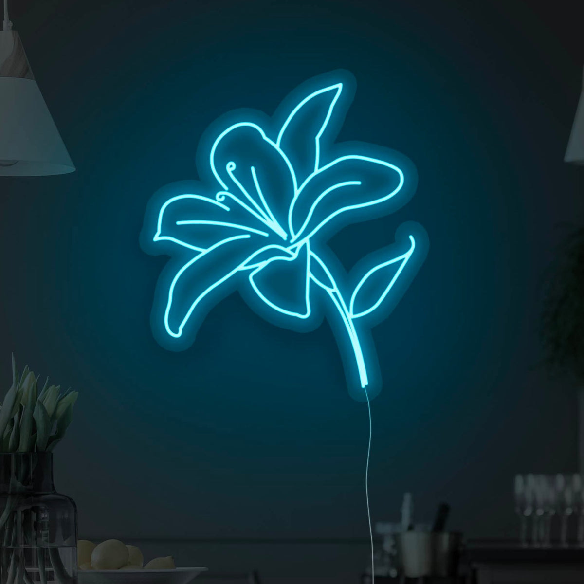 Lilly Version 2 LED Neon Sign - Neon Mfg.