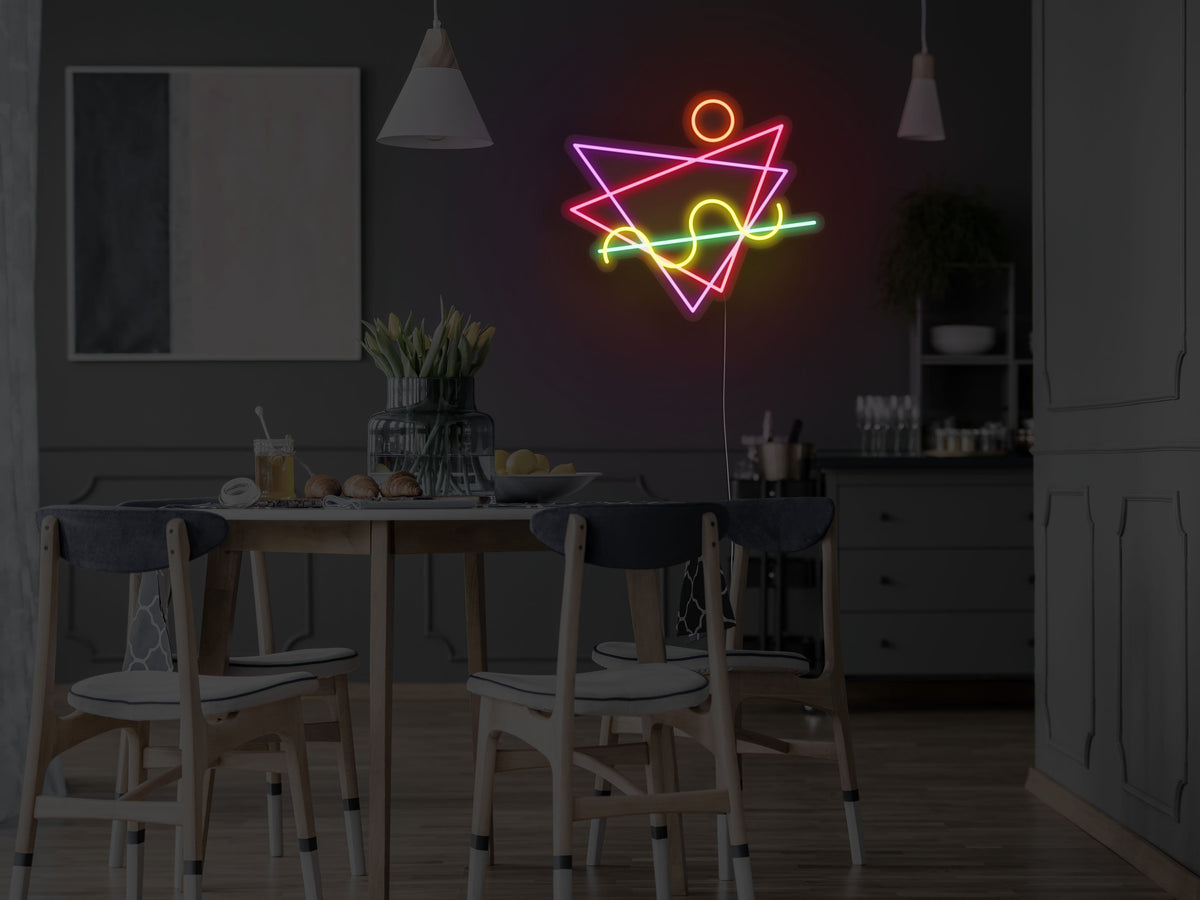 Throwback LED Neon Sign - Neon Mfg.