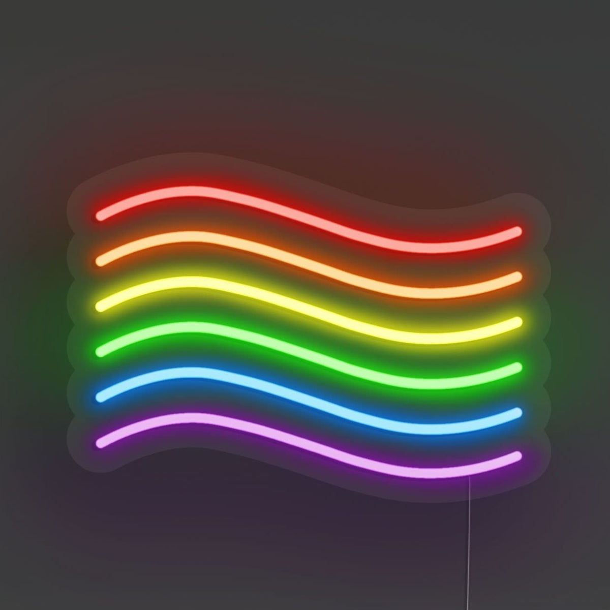 Pride Flag LED Neon Sign - Neon Mfg.