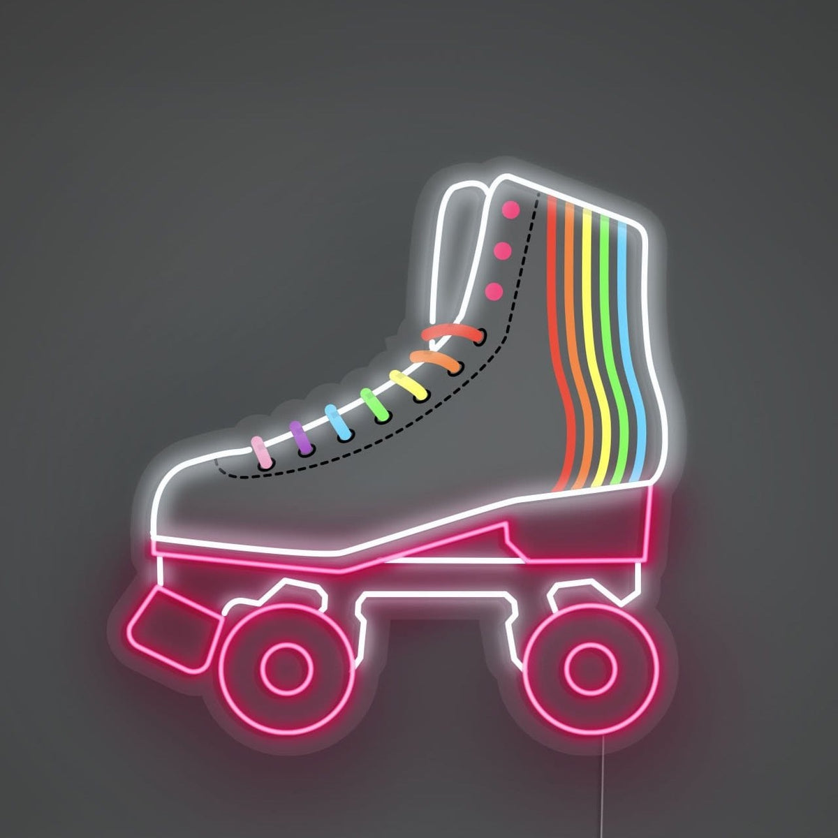 Roller Skate LED Neon Sign - Neon Mfg.