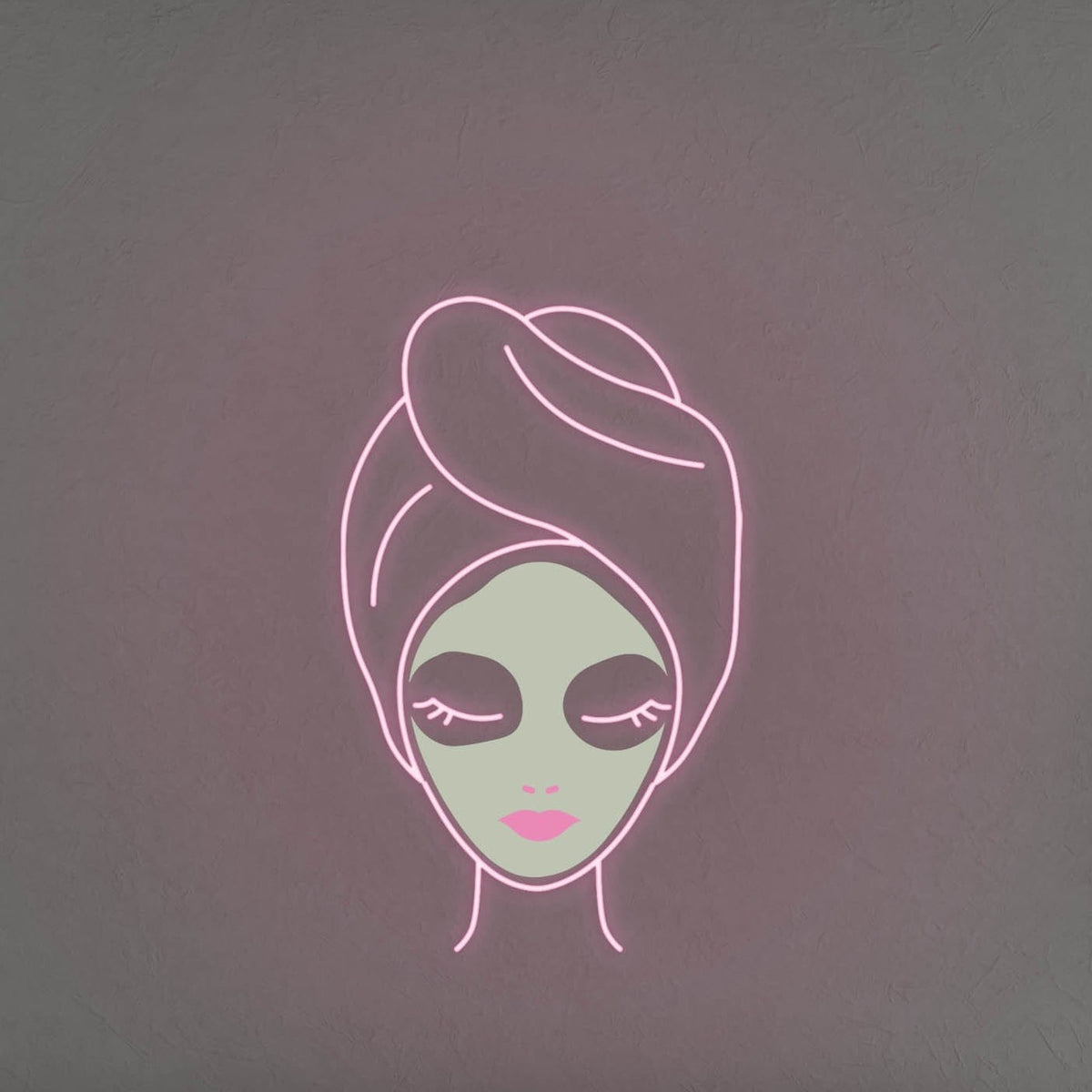 Spa Lady LED Neon Sign - Neon Mfg.