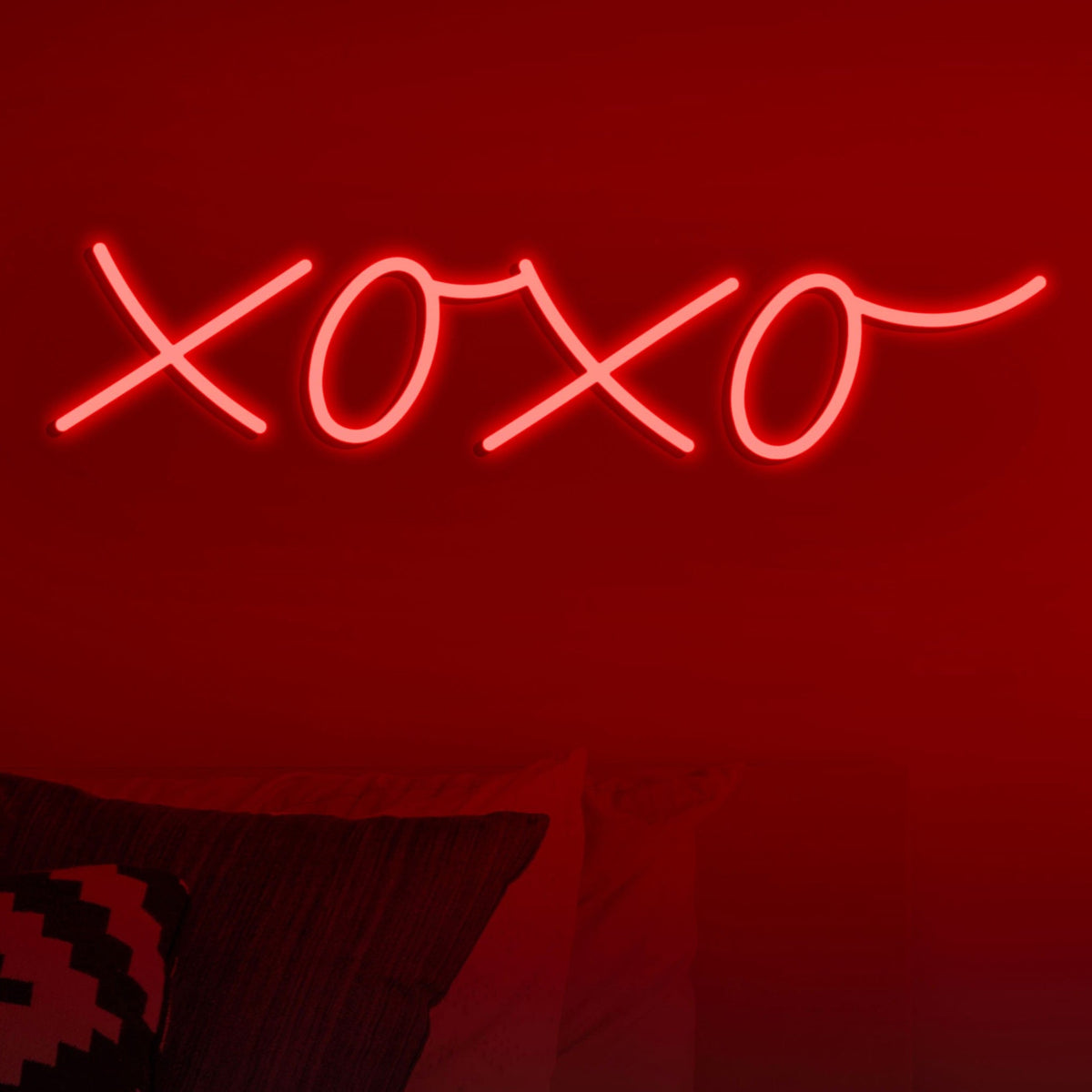 XOXO LED Neon Sign - Neon Mfg.